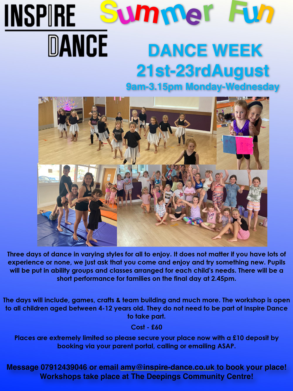 Inspire Dance : Dance classes for Market Deeping and surrounding areas